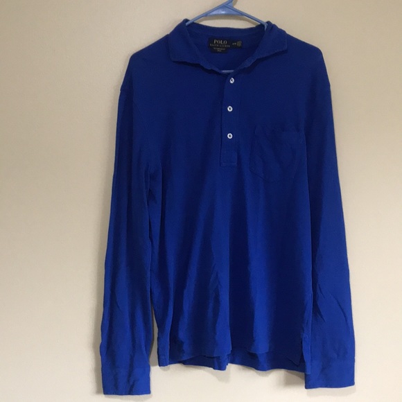 Polo Ralph Lauren | Shirts | Polo Ralph Lauren Royal Blue Long Sleeve ...